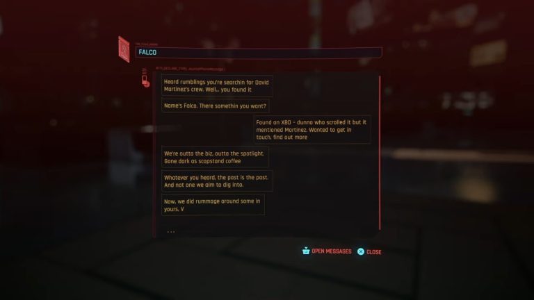 Cyberpunk 2077: Falco's Fate, Quest & Role - eXputer.com