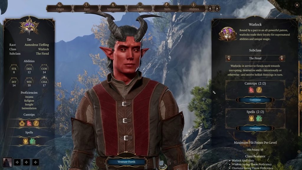 Baldur's Gate 3 Warlock [Subclass, Abilities & Race] - eXputer.com