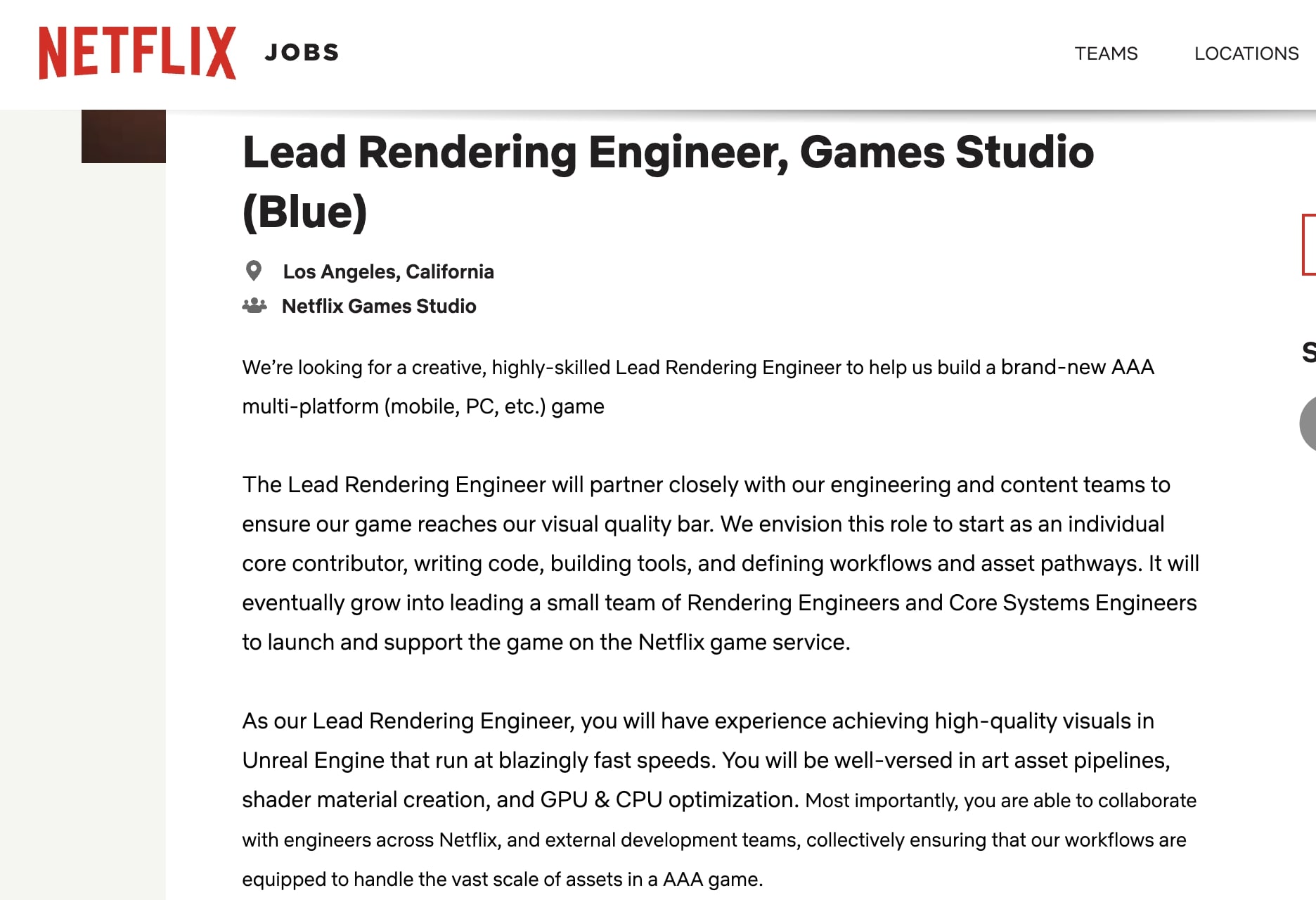 Amazon Games And Netflix Are Developing Games In Unreal Engine ...