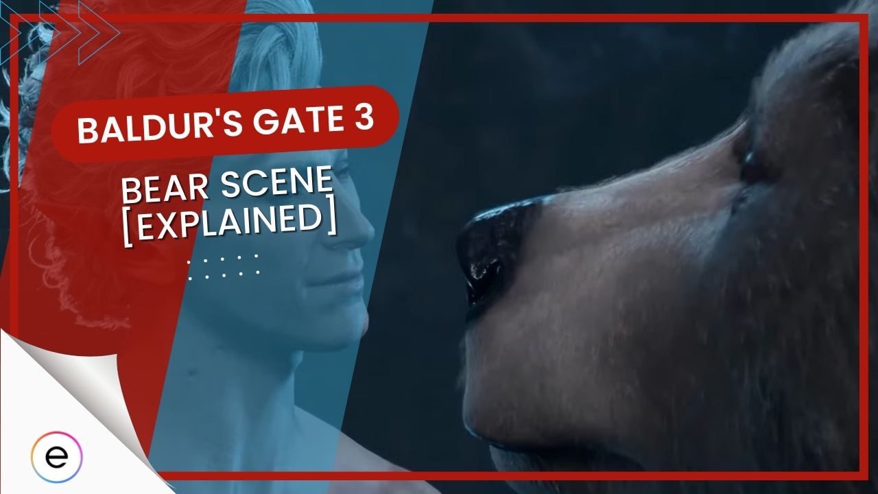 Baldur's Gate 3: Bear Scene [Romance With Halsin Bear]