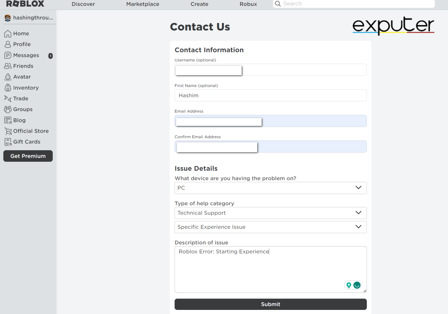 Error Starting Experience Roblox [Simple Fixes] - eXputer.com