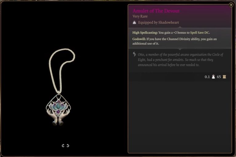 BG3: 12 BEST Amulets [80+ Hours Experience] - eXputer.com