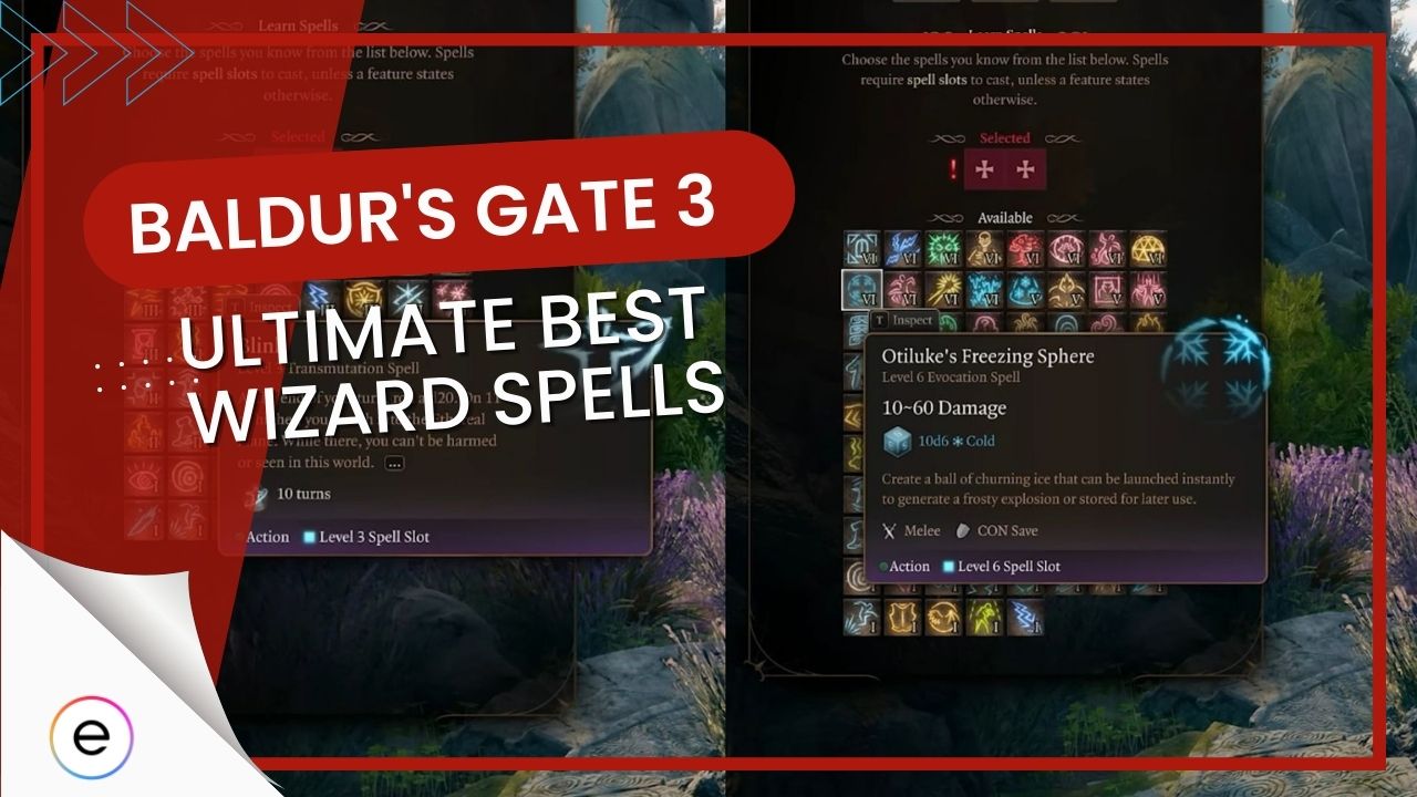 Baldur's Gate 3: Best Wizards Spells [Level 1 To Level 6] - eXputer.com