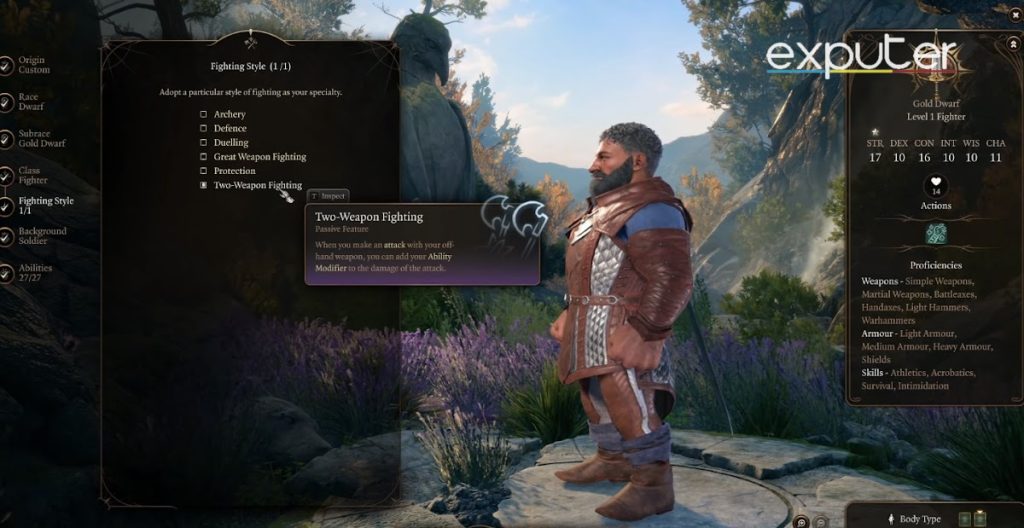 BG3: BEST Fighter Build [Subclass, Weapons, & Skills]