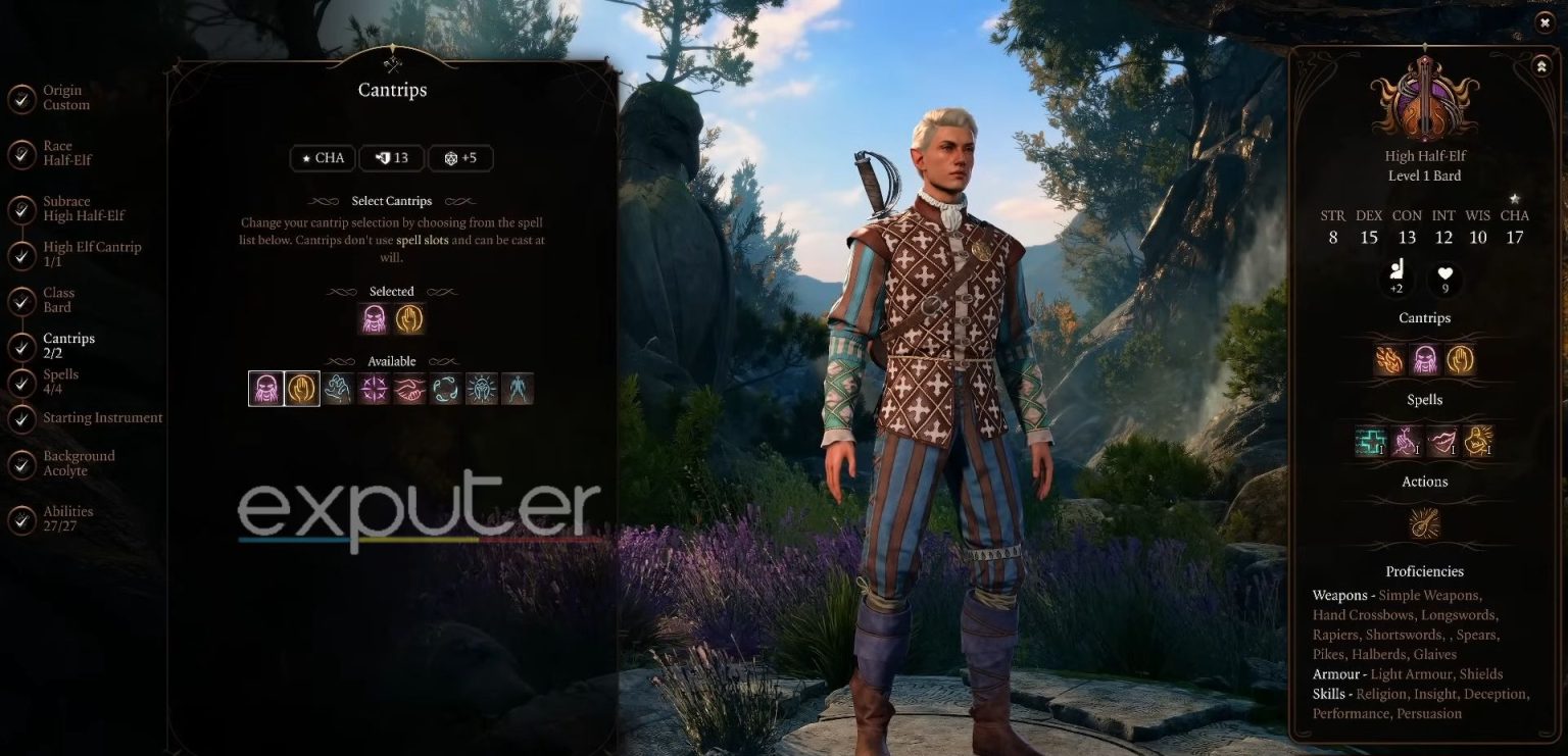 BG3: The BEST Bard Build [Feats, Spells & Progression] - eXputer.com
