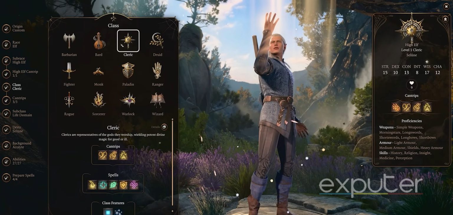 BG3: Expert's Guide On The BEST Healer Classes [Top 4] - eXputer.com