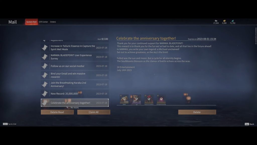 Naraka Bladepoint: How To Get Gold [All Possible Methods] - eXputer.com