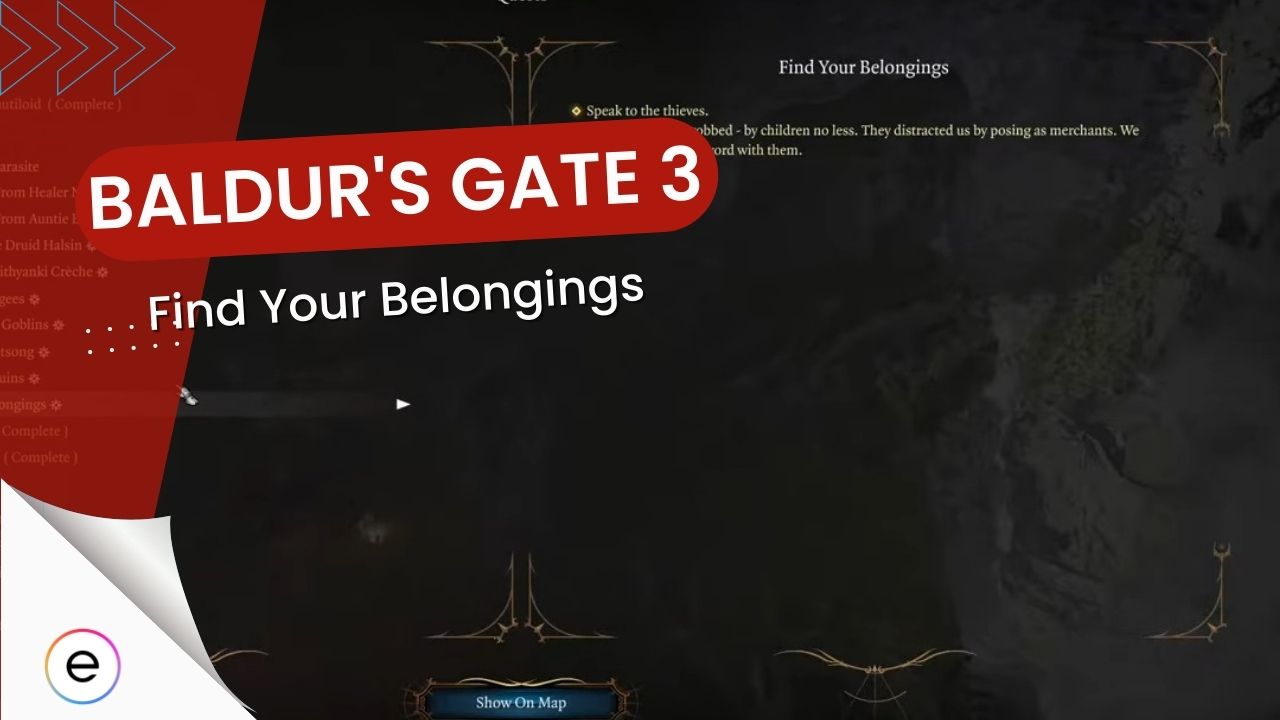 Baldur's Gate 3: Find Your Belongings [Walkthrough] - eXputer.com