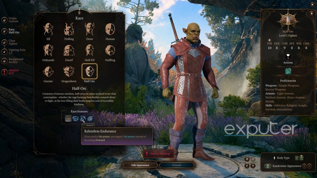 BG3: Best Race And Ability Points For Bard - eXputer.com