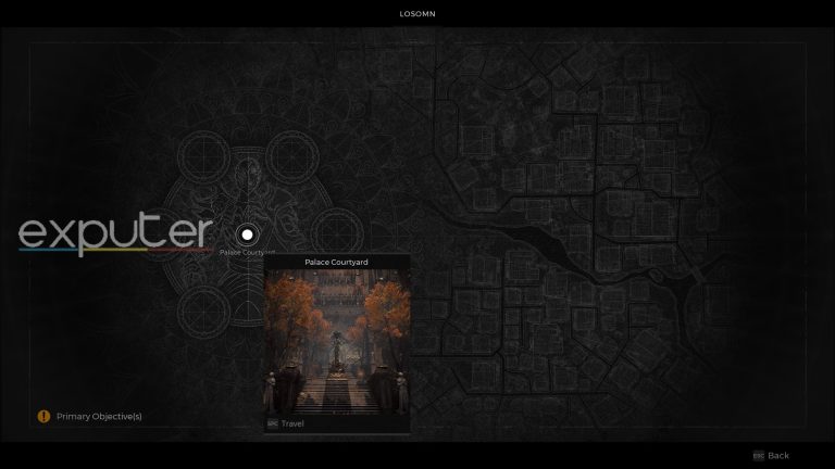 Remnant 2: Losomn Map [Quests & Main Bosses] - eXputer.com