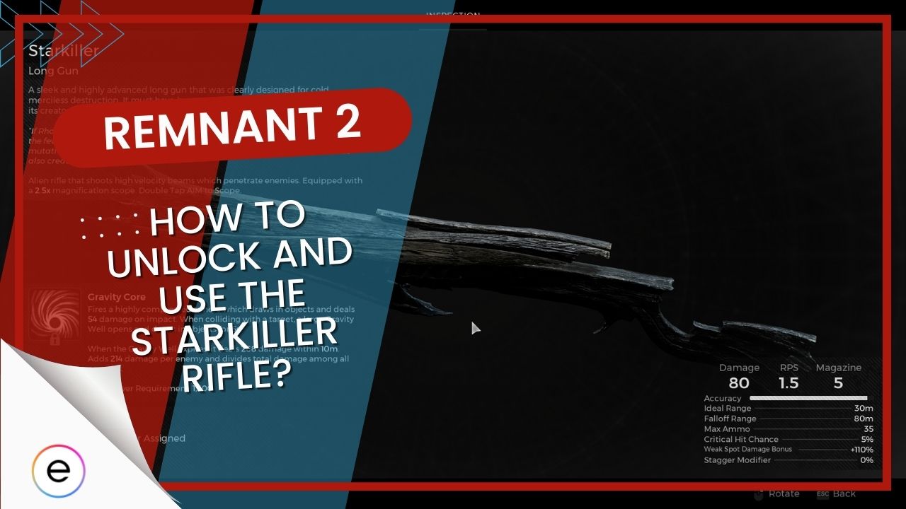 Remnant 2: How To Unlock Starkiller Rifle - eXputer.com