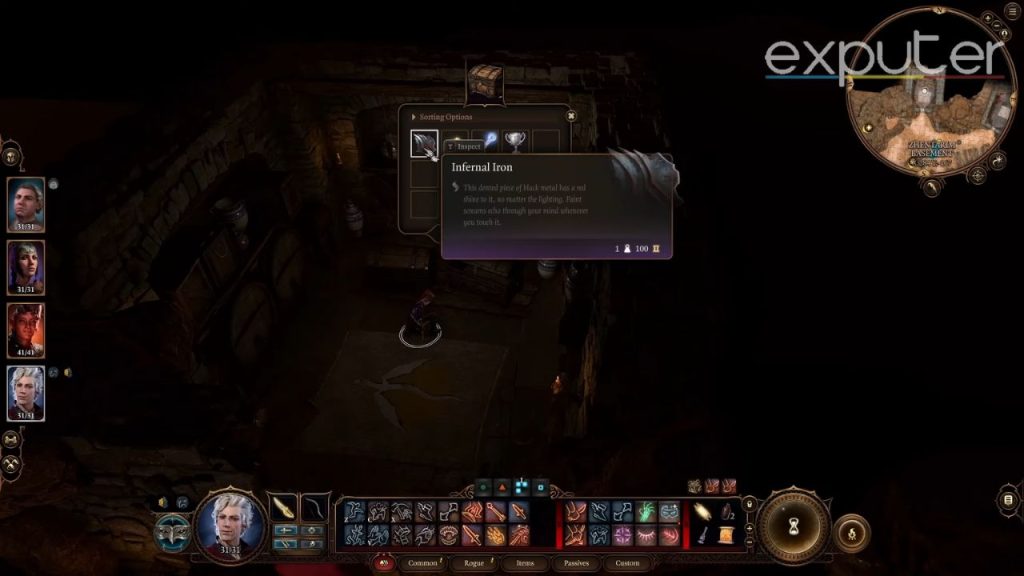 Baldur's Gate 3: All Locations Of Infernal Iron - eXputer.com
