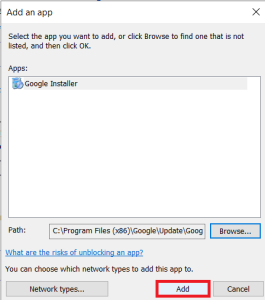 How To Allow Application Access Through Firewall - eXputer.com