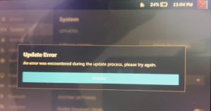 SOLVED: Steam Deck Update Error - eXputer.com