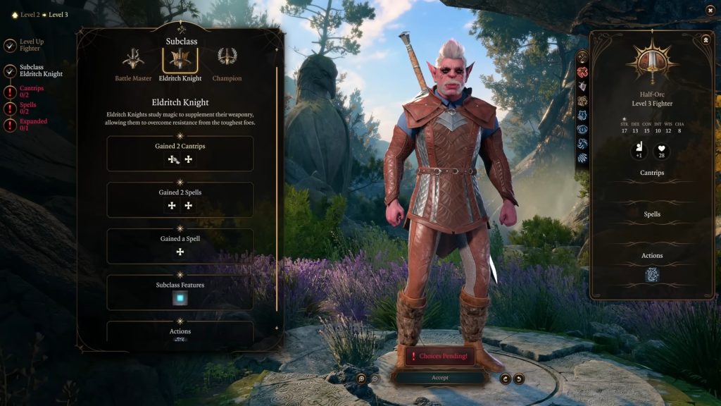 Baldurs Gate 3: Best Fighter Subclasses [Strategy & Playstyle ...