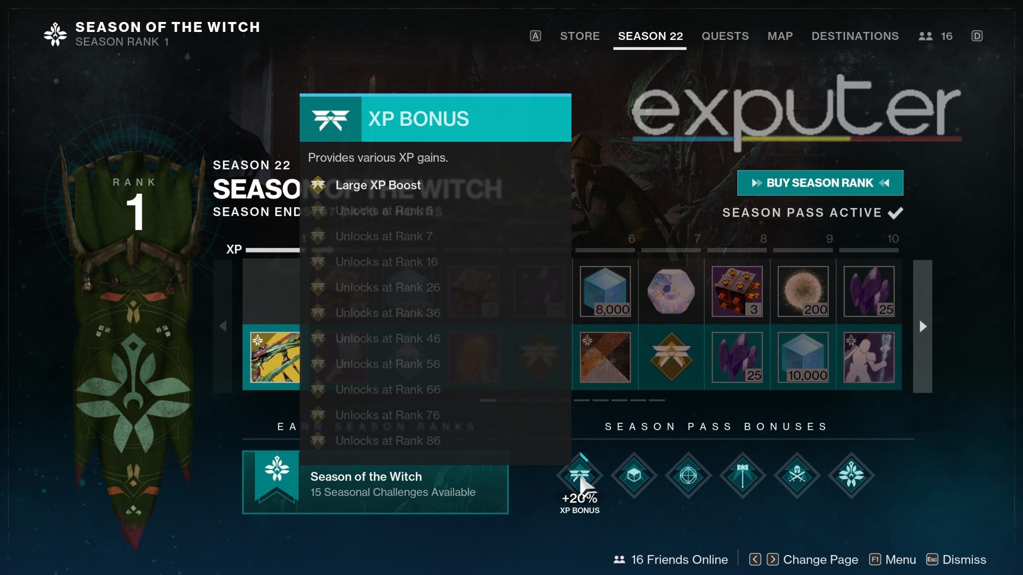 Ultimate Guide To Best XP Farming Methods In Destiny 2 - eXputer.com