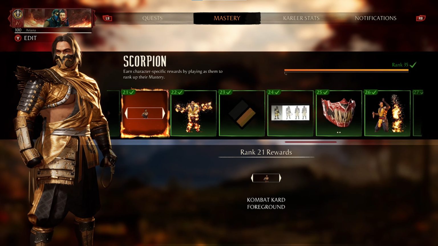 Mortal Kombat 1: All Mastery Rewards & How To Unlock - eXputer.com