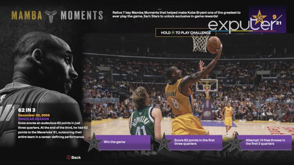 NBA 2K24: Kobe Bryant's Mamba Moments Mode [Explained] - eXputer.com