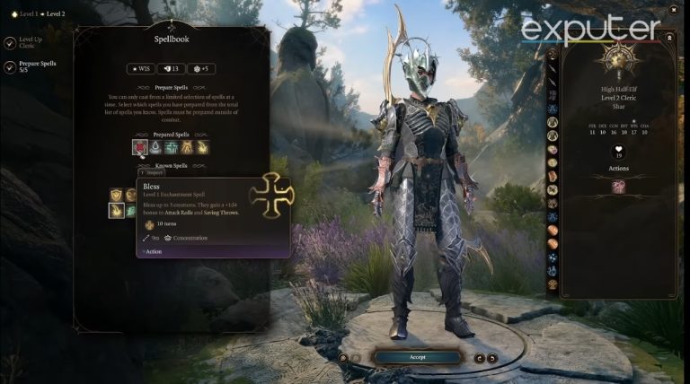 Baldur's Gate 3: BEST Tempest Cleric Build [Skills & Spells] - eXputer.com