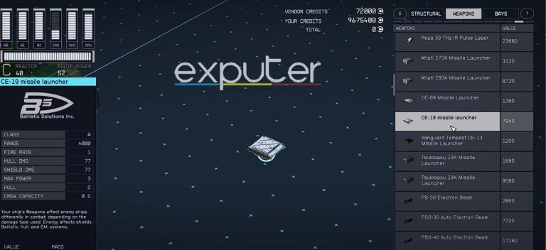 Starfield: 3 BEST Missile Launchers [Quick Comparison] - eXputer.com
