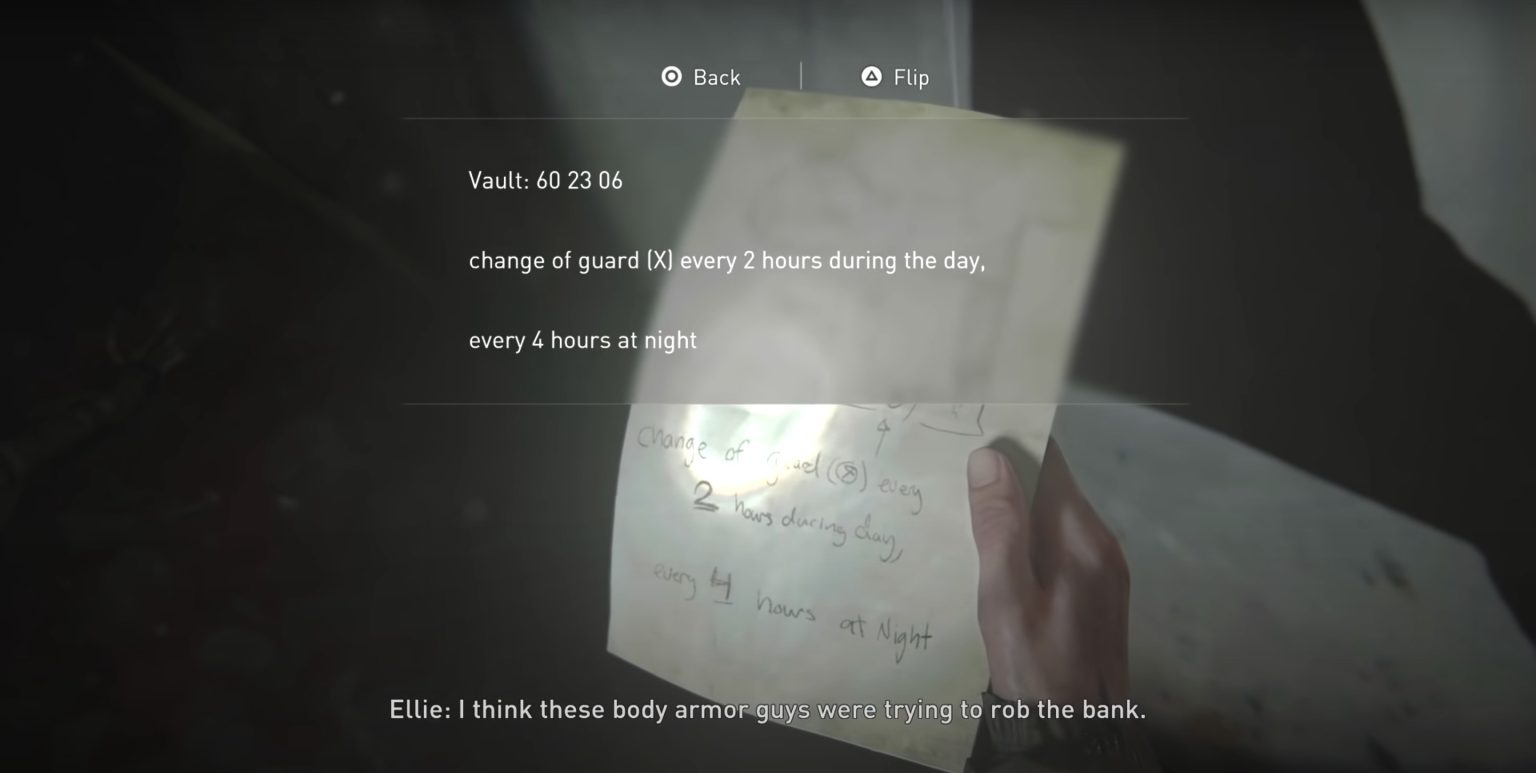 The Last of Us 2: All Safe Codes & Locations - eXputer.com