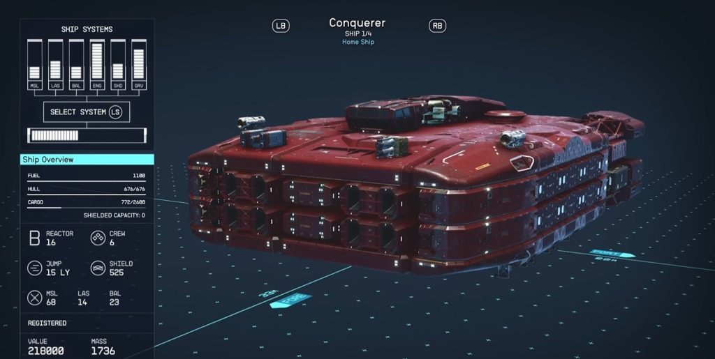 Starfield: 8 BEST Ships [Detailed Comparisons] - eXputer.com