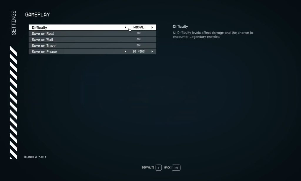 Starfield: All Difficulty Settings & Changes - eXputer.com