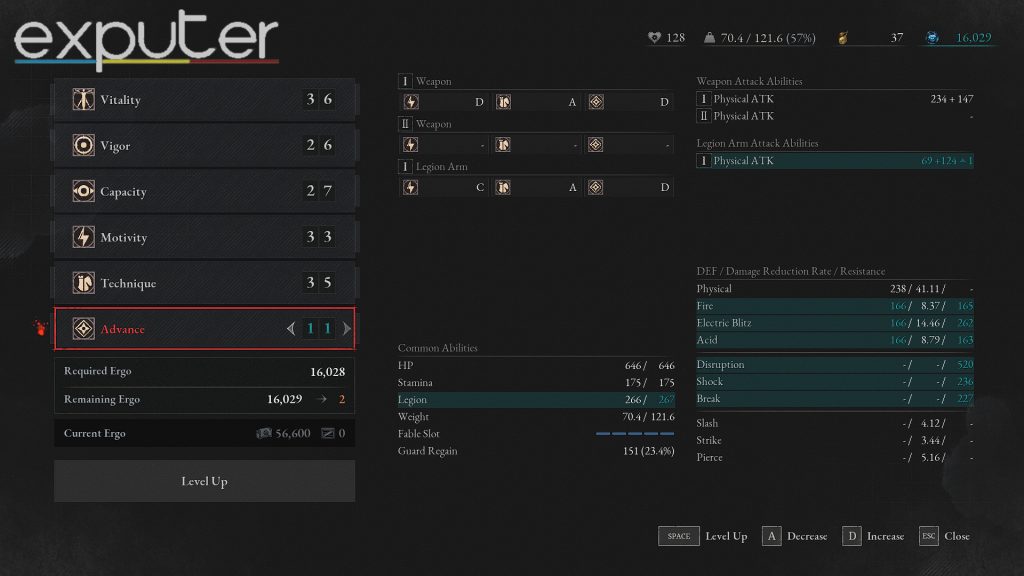 Lies of P: How Legion Stat Works [Explained] - eXputer.com