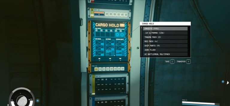 How To Check Out Your Ships Inventory In Starfield - eXputer.com
