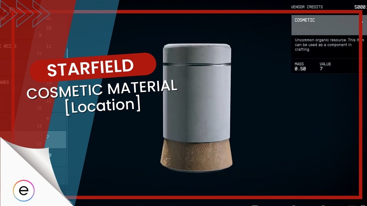 Starfield: Cosmetic Material [How To Get] - eXputer.com