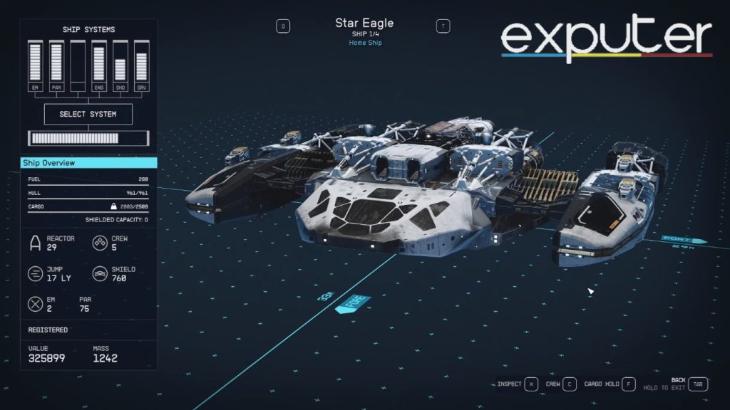 Starfield: Star Eagle Starship [How To Get, Stats, & Upgrades ...