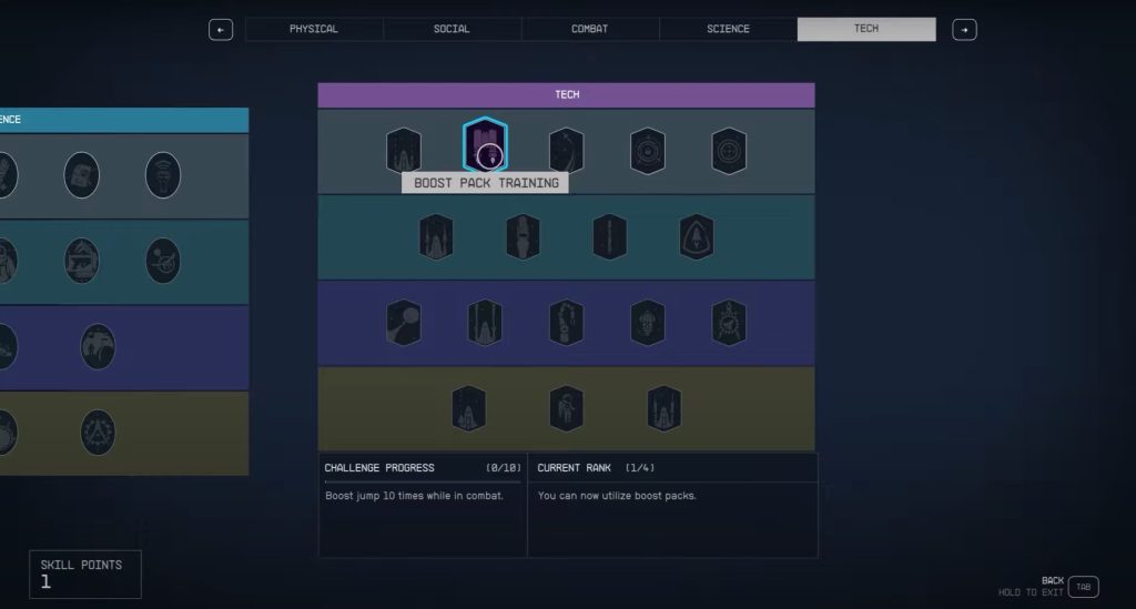 How To Use Boost Packs & Jetpacks In Starfield - eXputer.com
