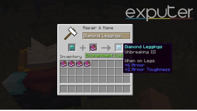Minecraft: Best Enchantments For Leggings [Top 5] - eXputer.com
