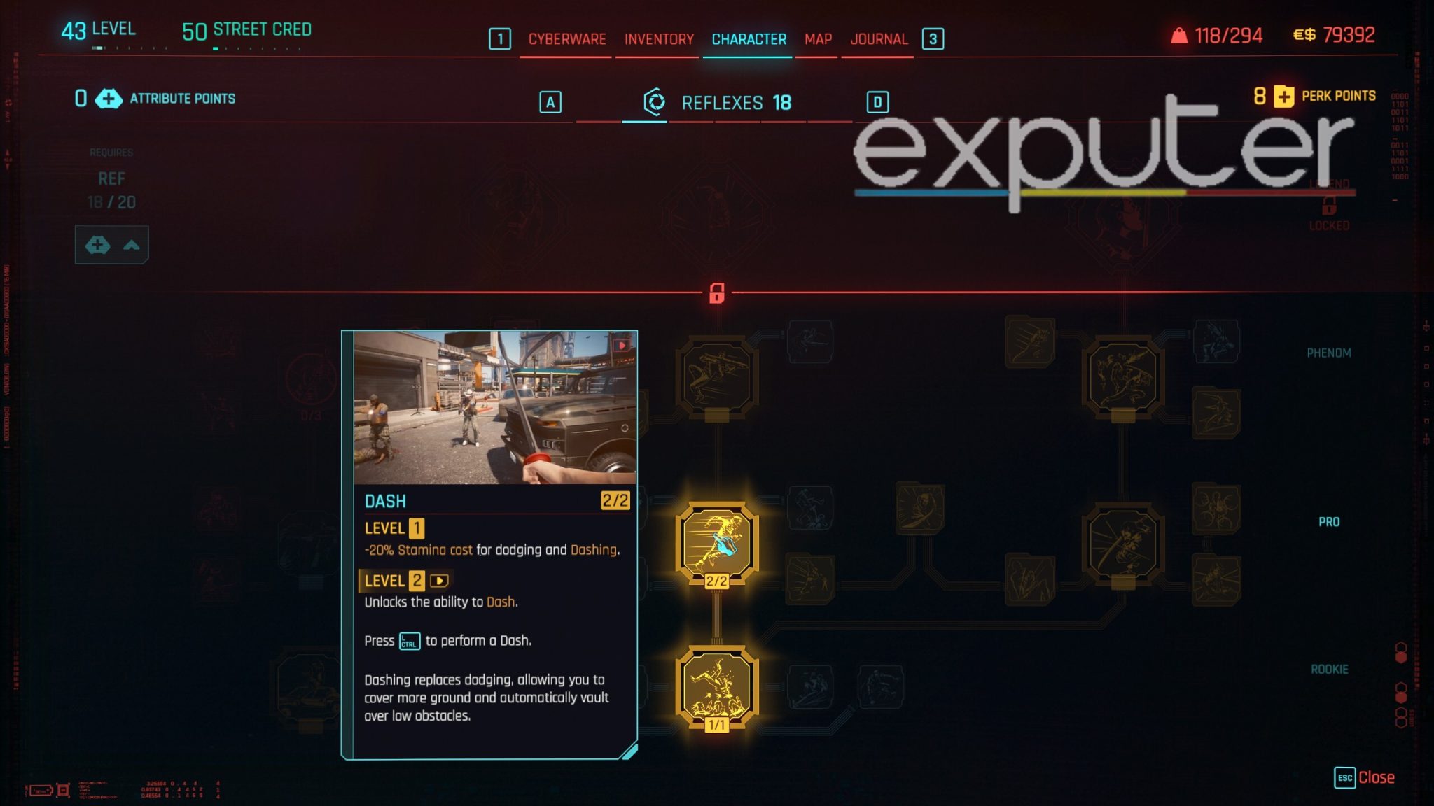 Cyberpunk 2077: Skill Progression [Explanation & Rewards] - eXputer.com