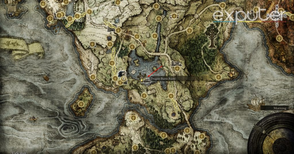 Elden Ring Caelid Map Fragments Location - eXputer.com