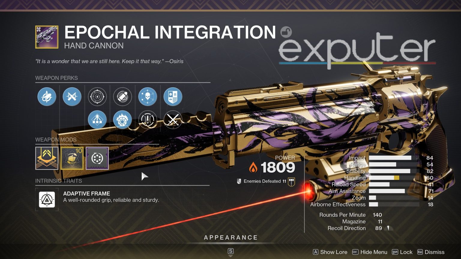 Destiny 2: Epochal Integration [Stats & How To Get] - eXputer.com