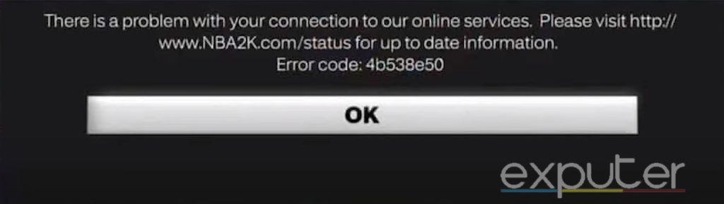 SOLVED: NBA 2K24 Error Code 4b538e50 - eXputer.com