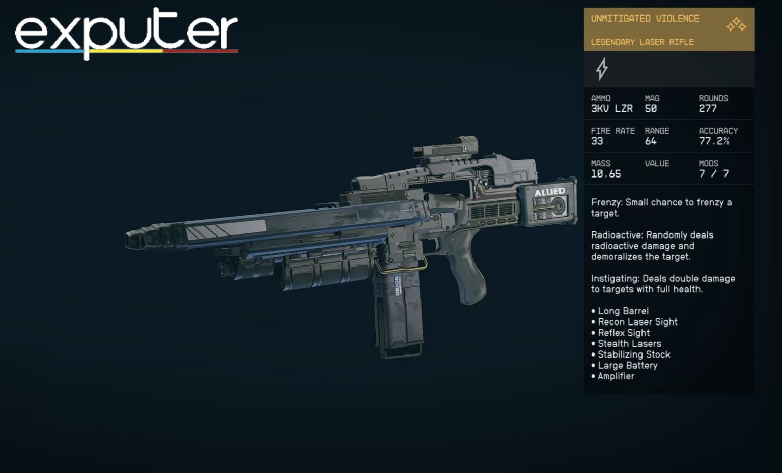 4 Best Laser Weapons In Starfield [Detailed Comparison] - eXputer.com