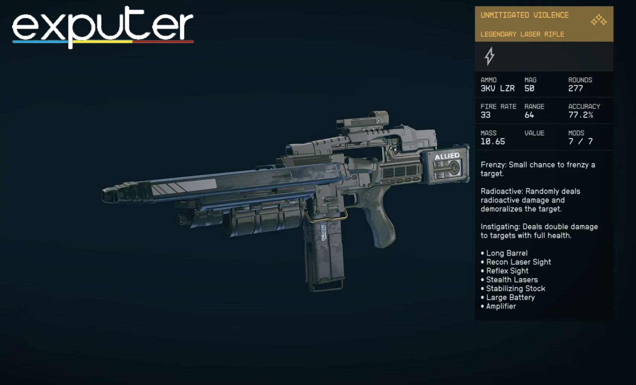 4 Best Laser Weapons In Starfield [Detailed Comparison] - eXputer.com