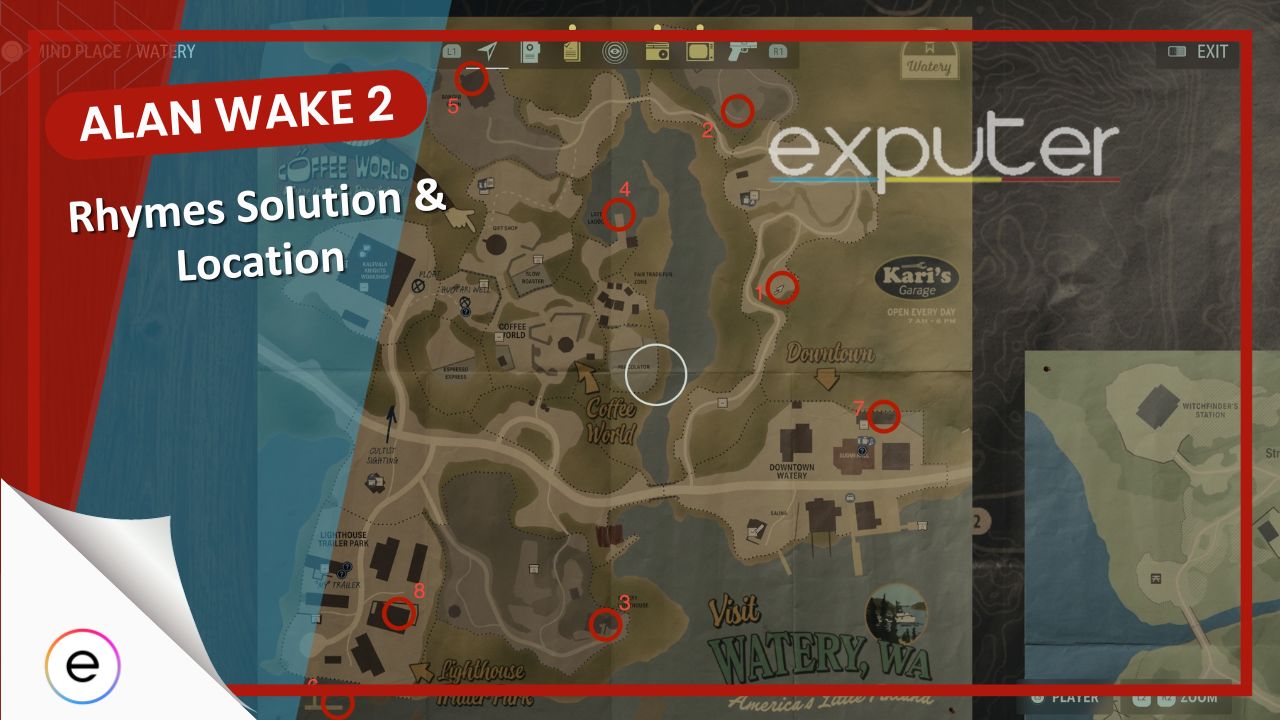 Alan Wake 2: All Rhymes Locations And Solutions - eXputer.com