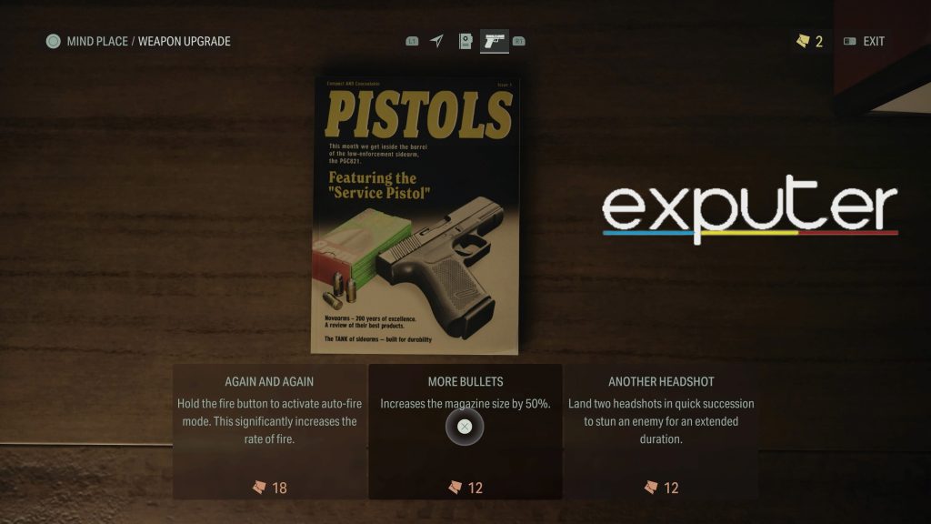 Alan Wake 2: How To Upgrade Weapons - eXputer.com