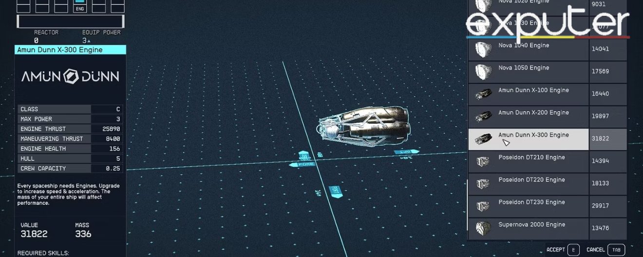 Starfield: 8 BEST Engines [All Compared] - eXputer.com