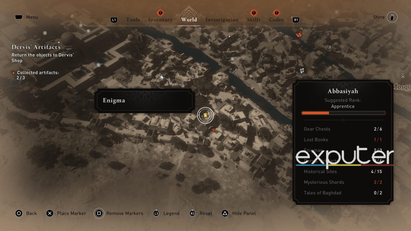 AC Mirage: All 12 Enigma Solutions And Rewards - eXputer.com
