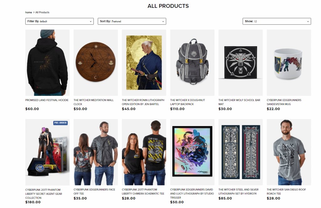 CDPR Announces New Phantom Liberty Secret Agent Gear Collection ...