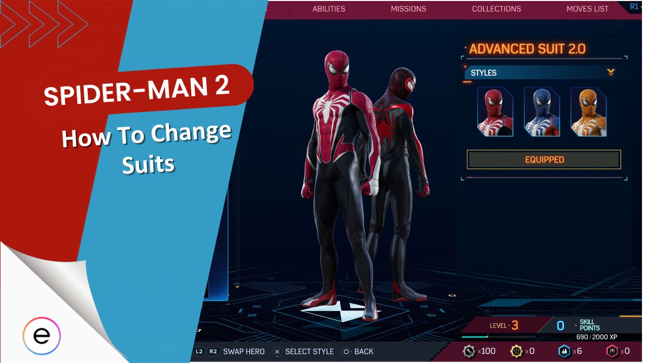 Spider-Man 2: How To Change Suits - eXputer.com