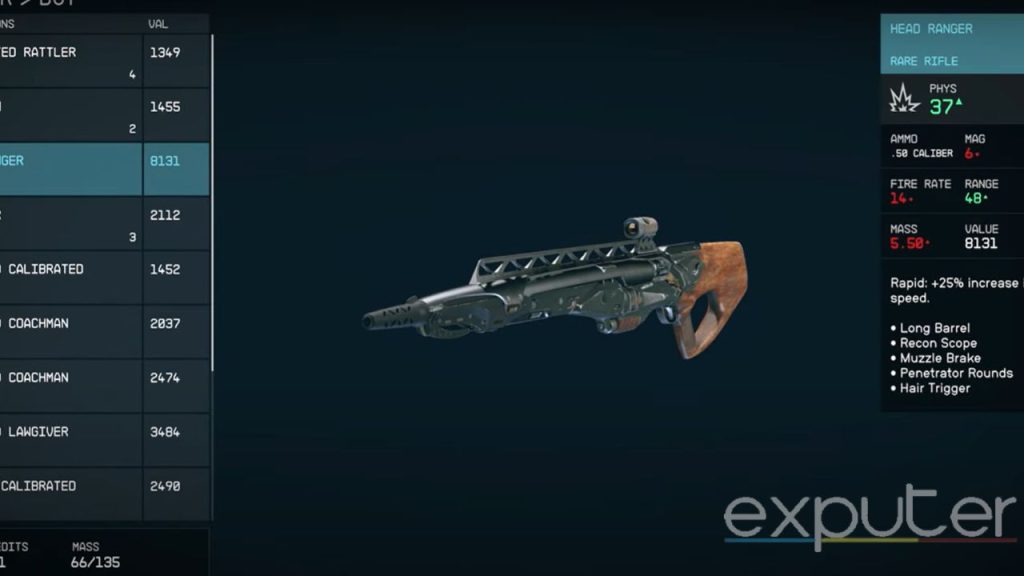 Starfield: All Unique Weapons [Stats And How To Unlock] - eXputer.com