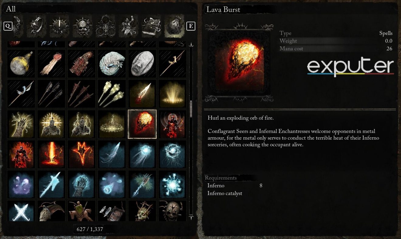 6 Best Inferno Spells In Lords of the Fallen + Locations - eXputer.com