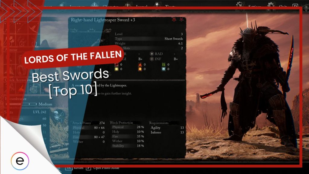 Lords of the Fallen: Best Hallowed Knight Build [Stats + Gear ...