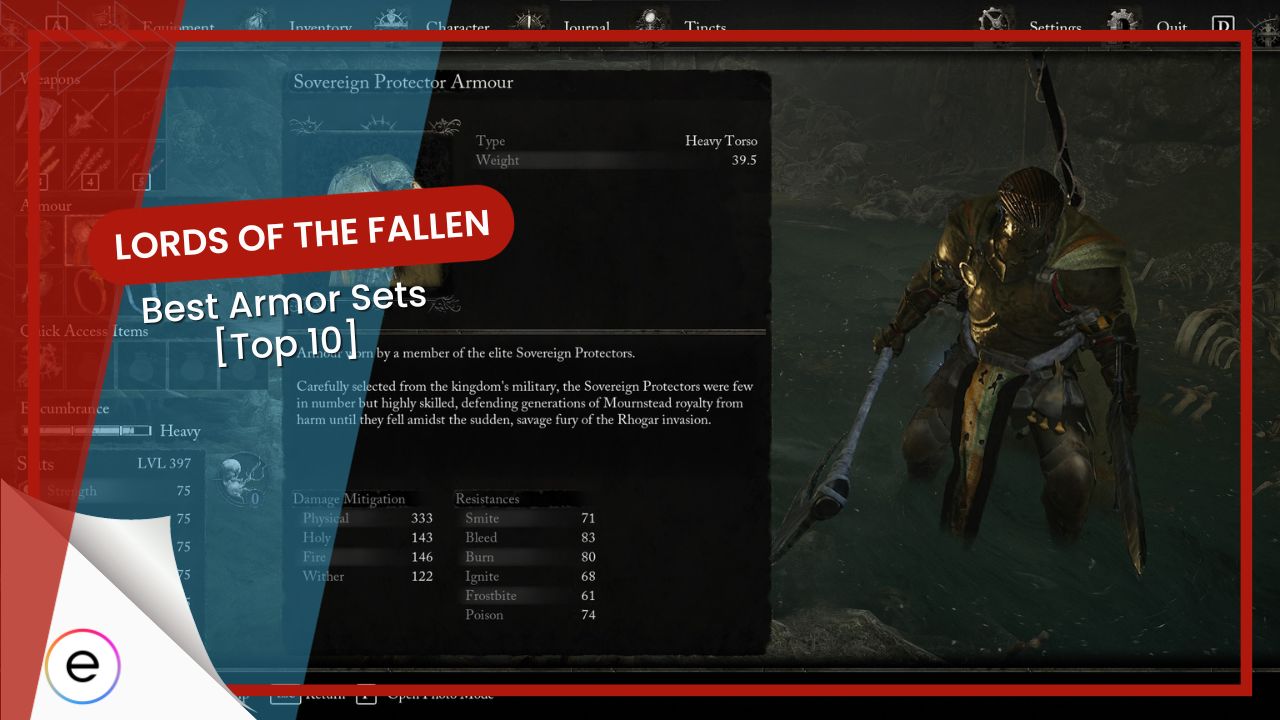 10 BEST Armor Sets In Lords of the Fallen [Tested] - eXputer.com
