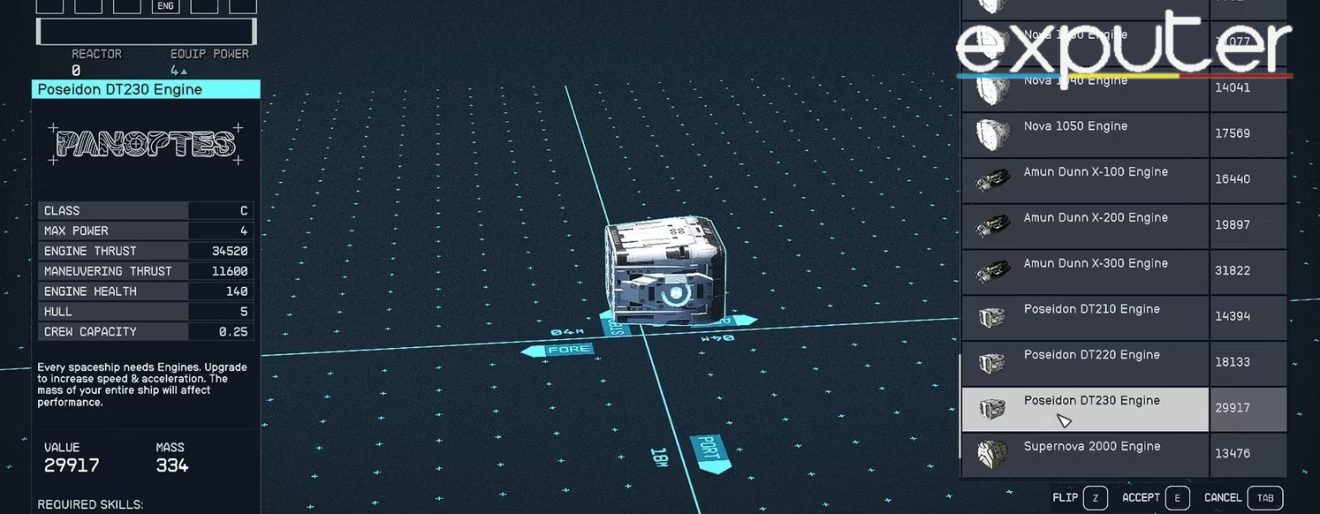 Starfield: 8 BEST Engines [All Compared] - eXputer.com